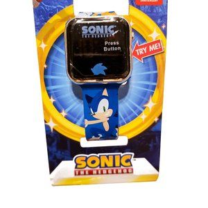 Sonic | Accessories | Sonic The Hedgehog Led Watch Kids Accutime ...